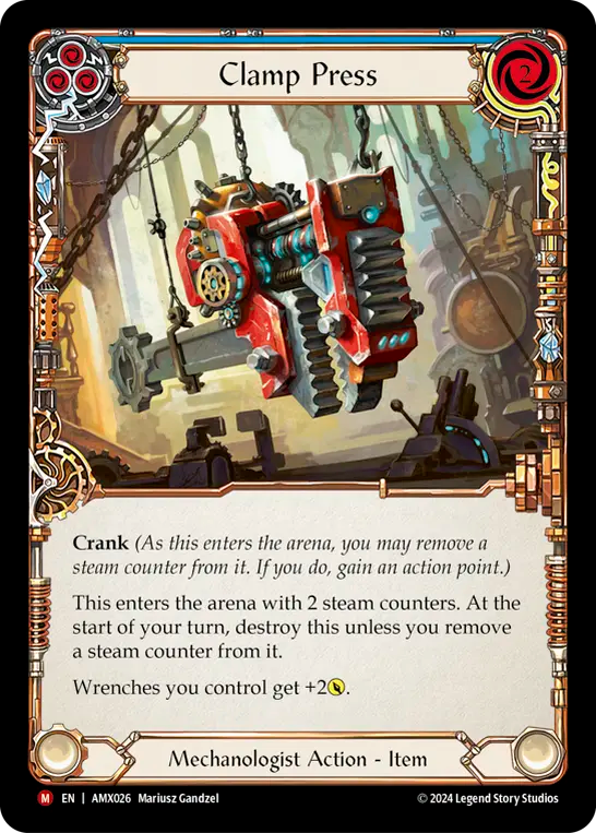 Maxx Armory Deck: Clamp Press – Thistle Tavern