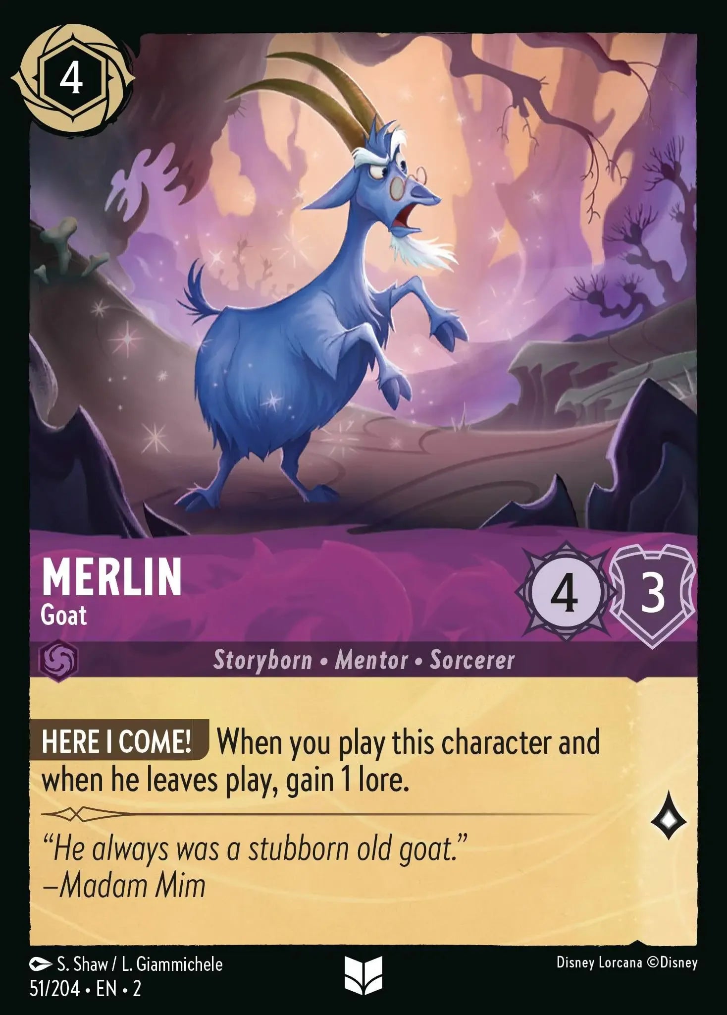 Merlin - Goat – Thistle Tavern