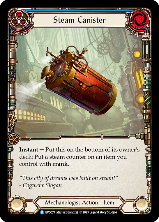 Steam Canister (Blue) – Thistle Tavern